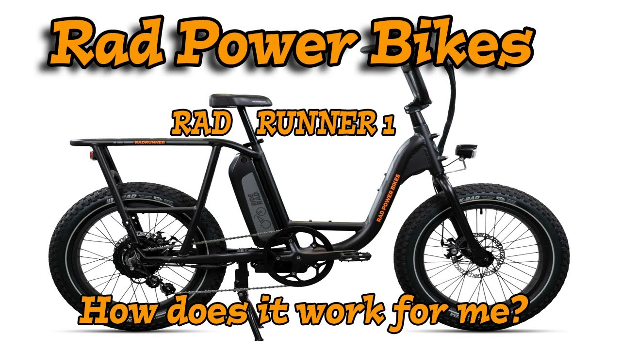 Rad Power Bikes Rad Runner 1 and How it works for me. - YouTube