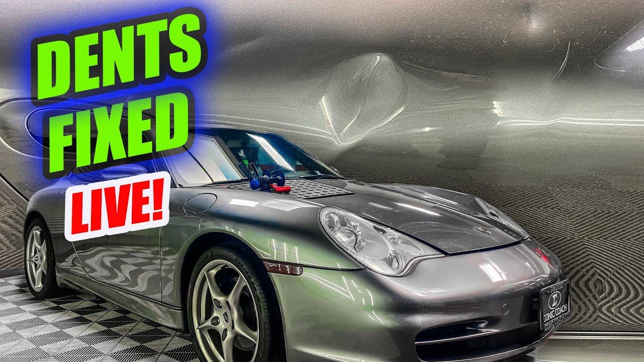 PDR With Dent Masters Pt. 1 / Joe Garcia Dent Evo / Porsche Carrera - YouTube