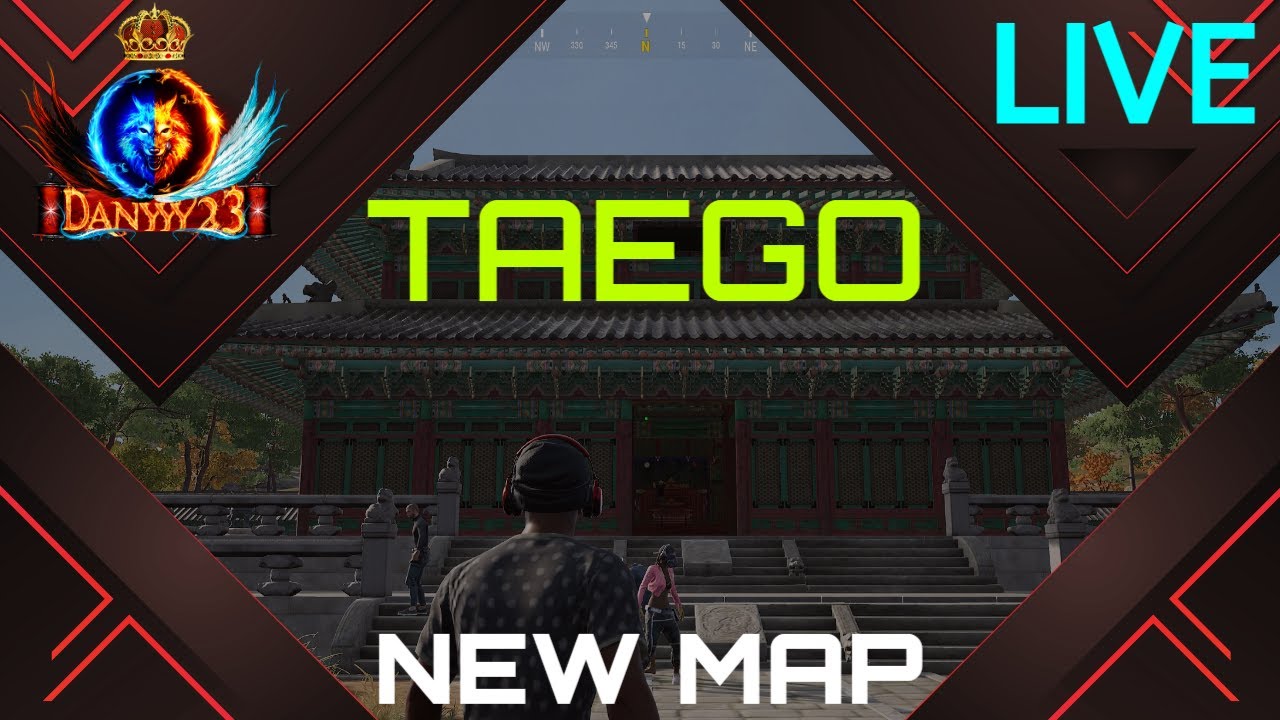 🔴 LIVE - New Map TAEGO - PlayerUnknown's Battlegrounds - YouTube