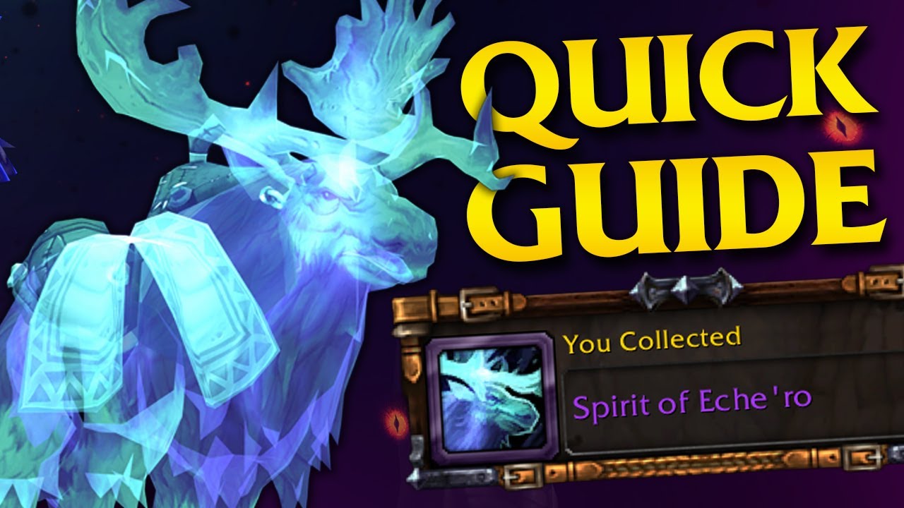 Spirit of Eche'ro Mount Guide - ONLY Available Every 6 Months! - YouTube