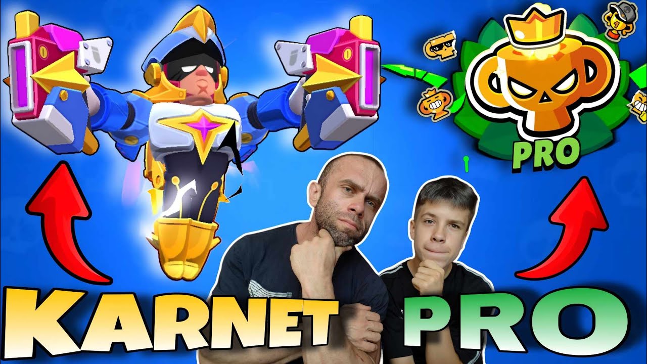 Nowy PRO RANK oraz KUPUJEMY i OTWIERAMY KARNET PRO w BRAWL STARS - YouTube