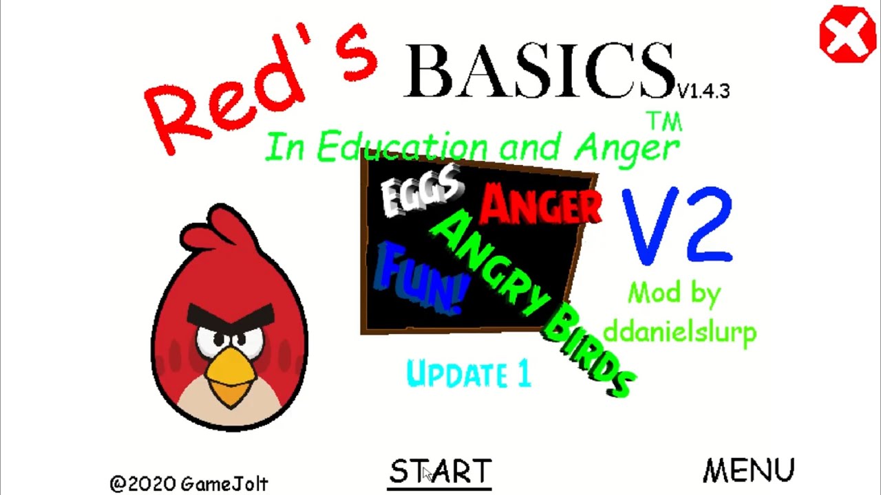 Red's Basics in Education and Anger V2 Update & Jario's Basics in ...