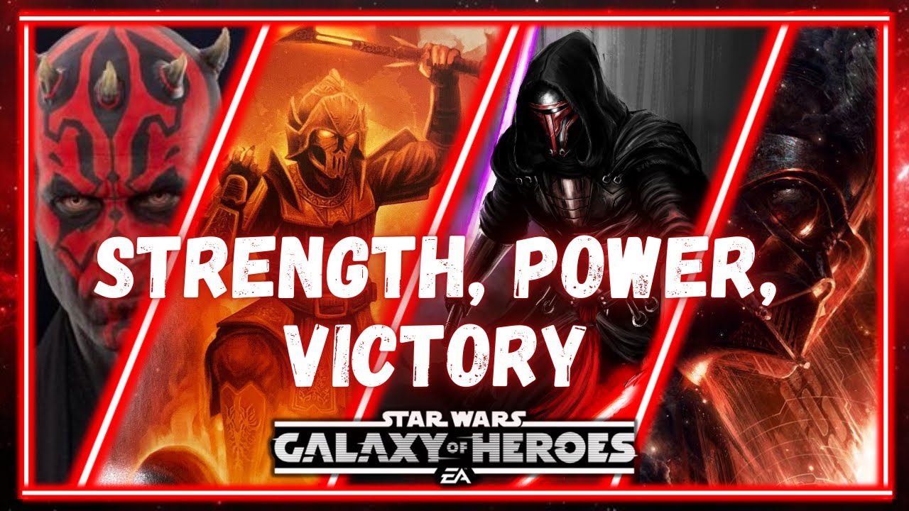 All Sith in SWGOH Ranked from Best to Worst - YouTube