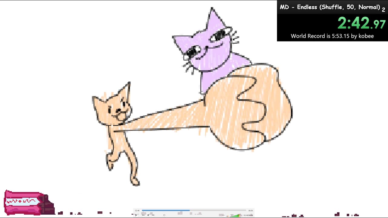 [Former WR] MINDWAVE Demo Speedrun Endless - 5:40:983 (Shuffle, 50, Normal) - YouTube