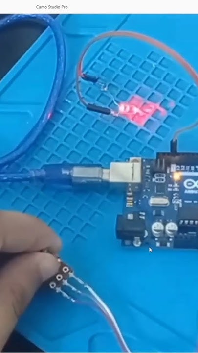 LED brightness control using an Arduino UNO. #electronics #iot#project - YouTube