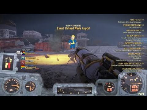 Fallout 76 Wade airport - YouTube