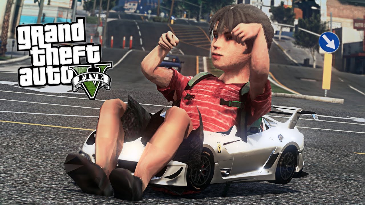 GTA 5 CHILD MOD #24 - mi hanno regalato una MINI AUTO! - YouTube