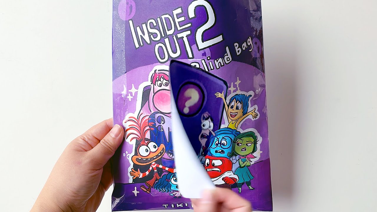 [ Paper diy ] Inside out 2 Blind bags Unboxing 인사이드아웃 2 블라인드백 열어보기 ...