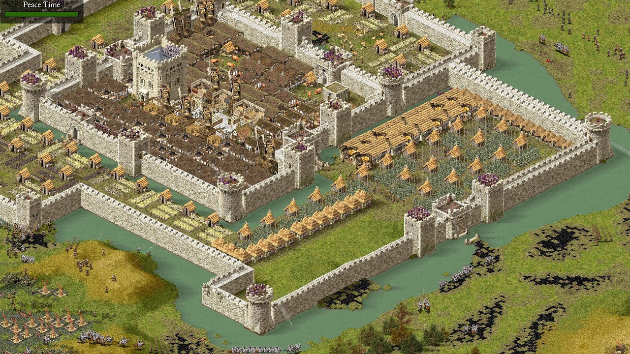 Stronghold 1 Definitive Edition - EXTREME INVASION - YouTube