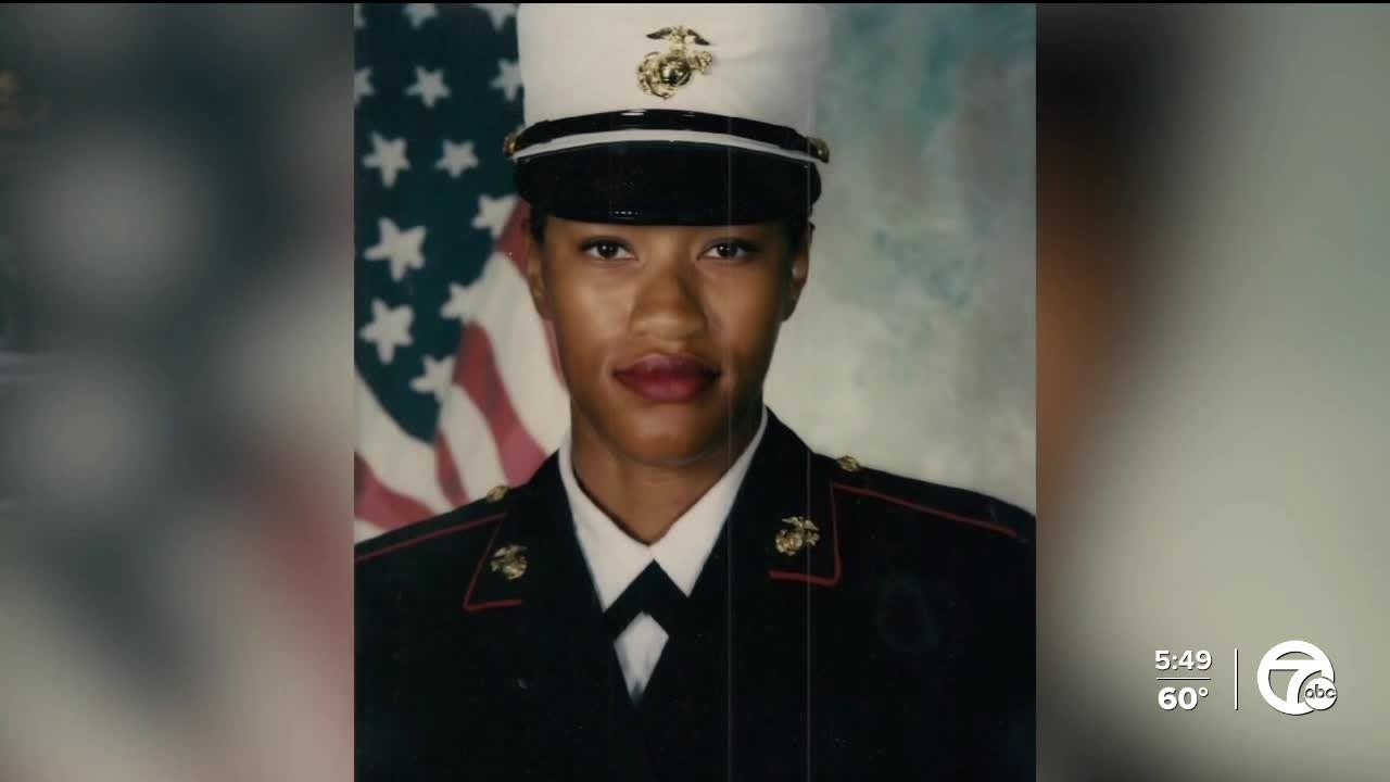 Marine reflects on service, honor of being detachment's first female ...