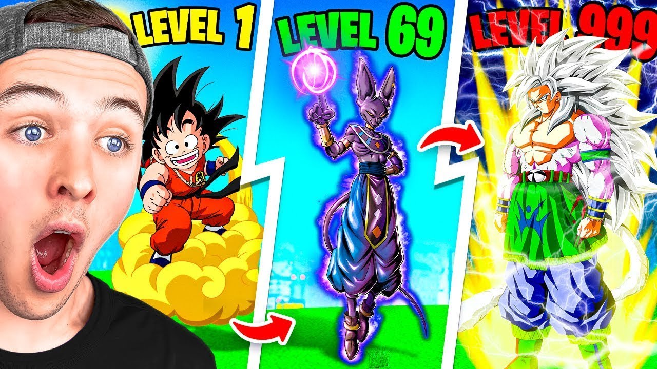 GOKU vs GODS Power Level Comparison - YouTube