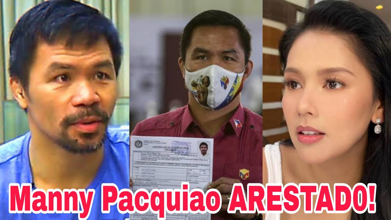 MANNY Pacquiao ARESTAD0 MATAPOS IBUKING NI NERI MIRANDA! MANNY KALAB0S0 ...