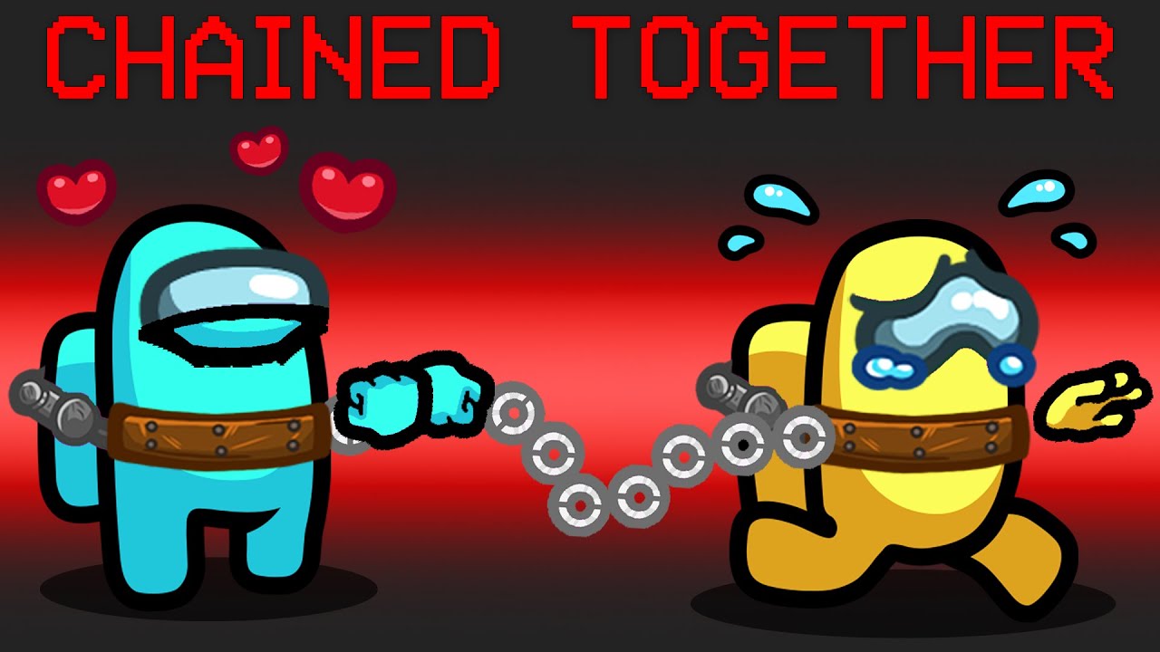 Chained Together Mod in Among Us - YouTube