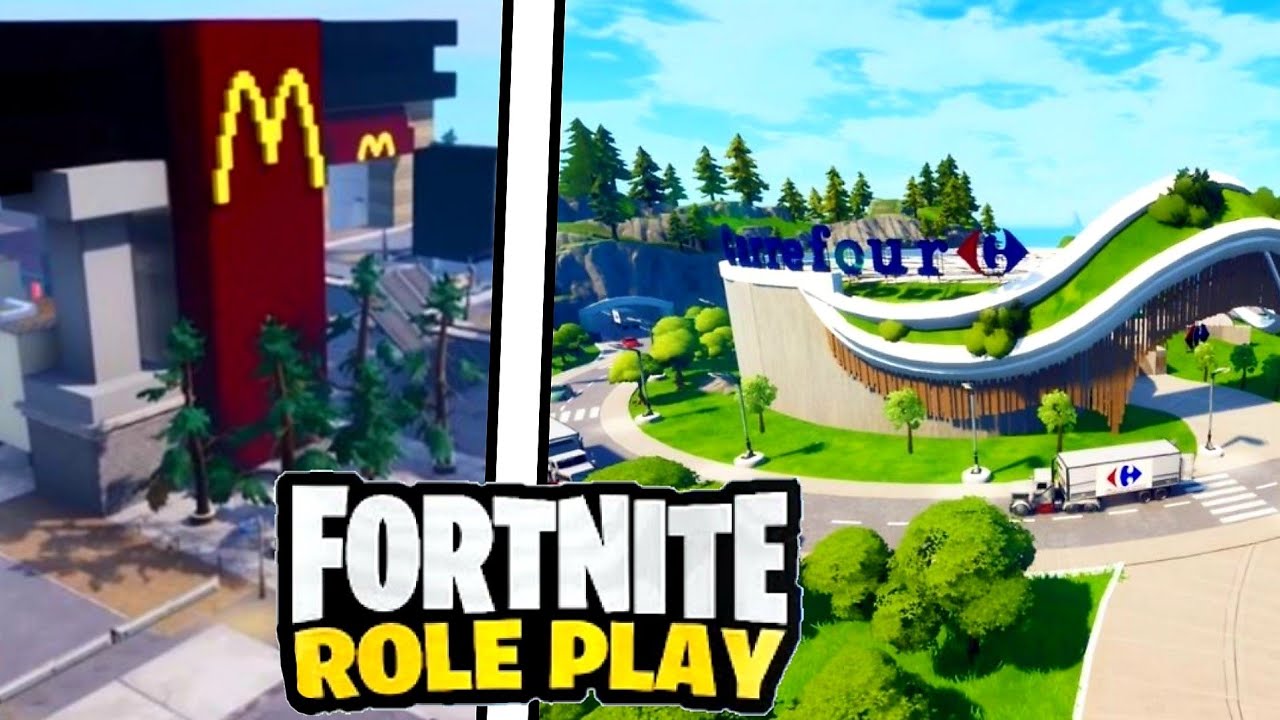 Map RP fortnite Code chapitre 4 saison 1! 2024 - YouTube