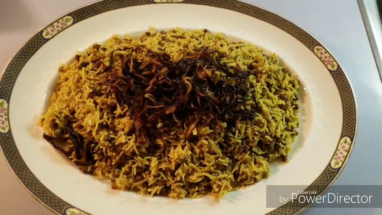 Lebanese Mudardara - Rice and Lentils - YouTube