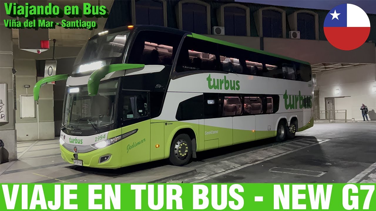 Viajando en Bus | Viaje en Tur Bus Viña del Mar - Santiago (Semicama ...