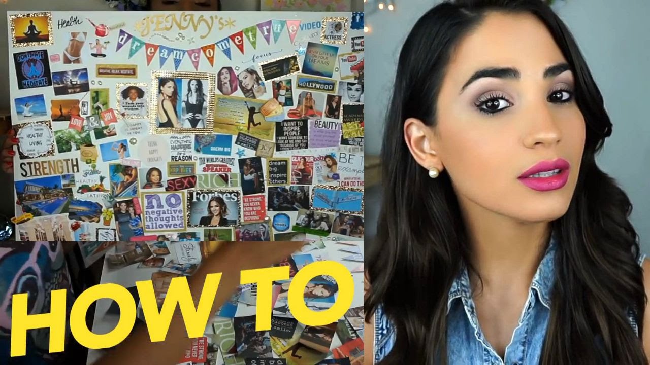 HOW TO: Create Your Own Vision Board! - YouTube