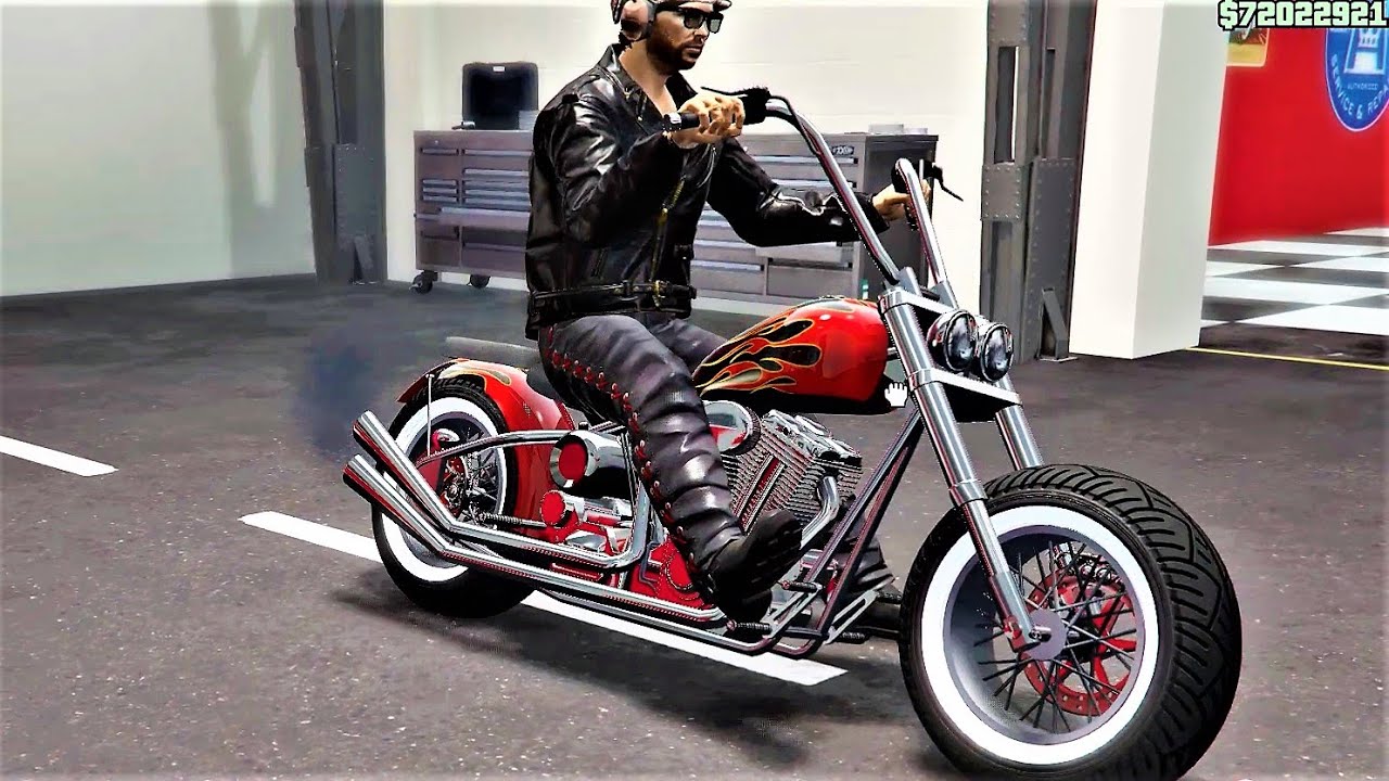 GTA ONLINE #44 ZOMBIE CHOPPER TUNEADA - YouTube