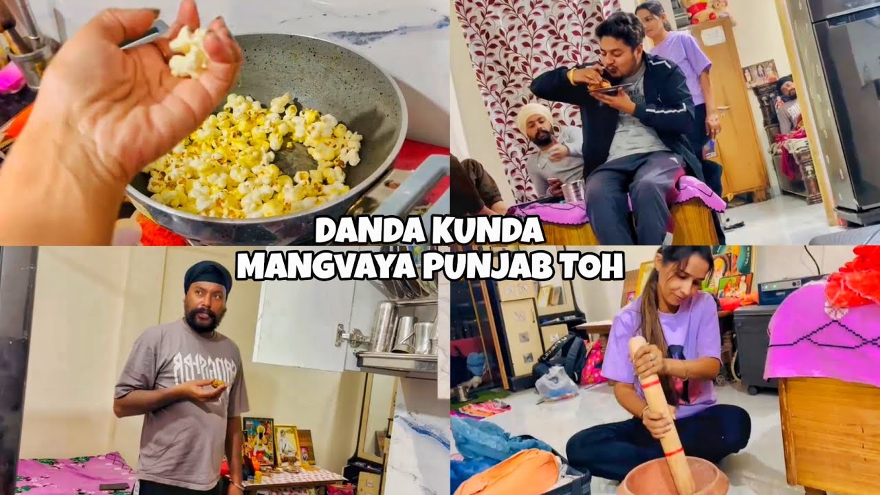 Danda Kunda Mangvaya Punjab Toh | Family Comady volg | Sekhon Family ...