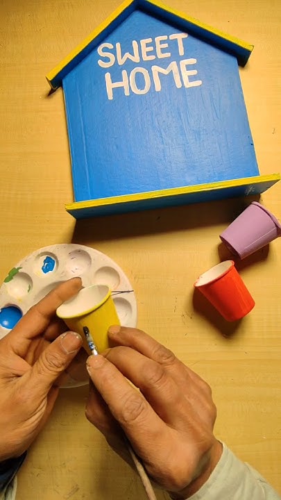 Sweet Home Wall Hanging Craft Ideas / Sweet Home craft / #shorts #diy # ...