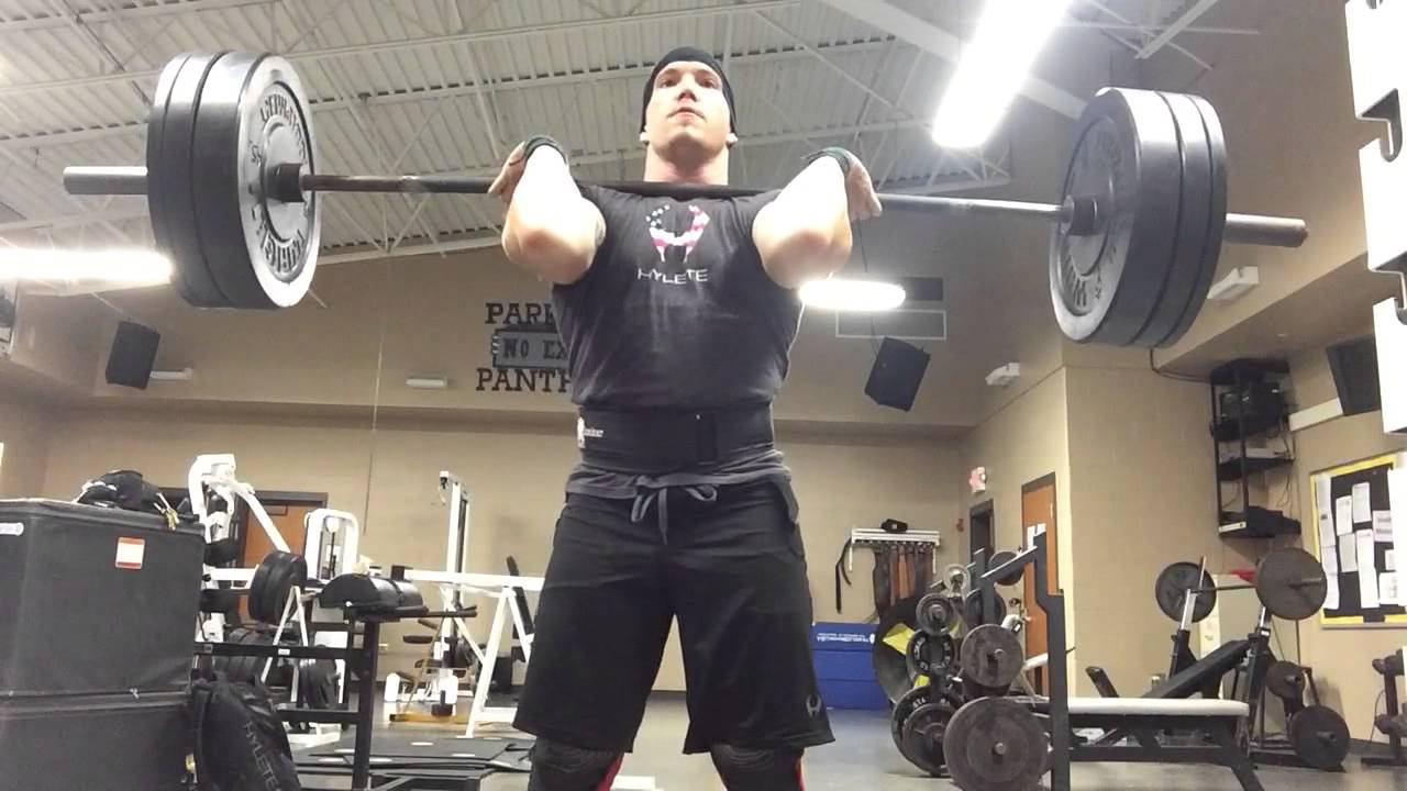 3 Rep Max Thruster - YouTube