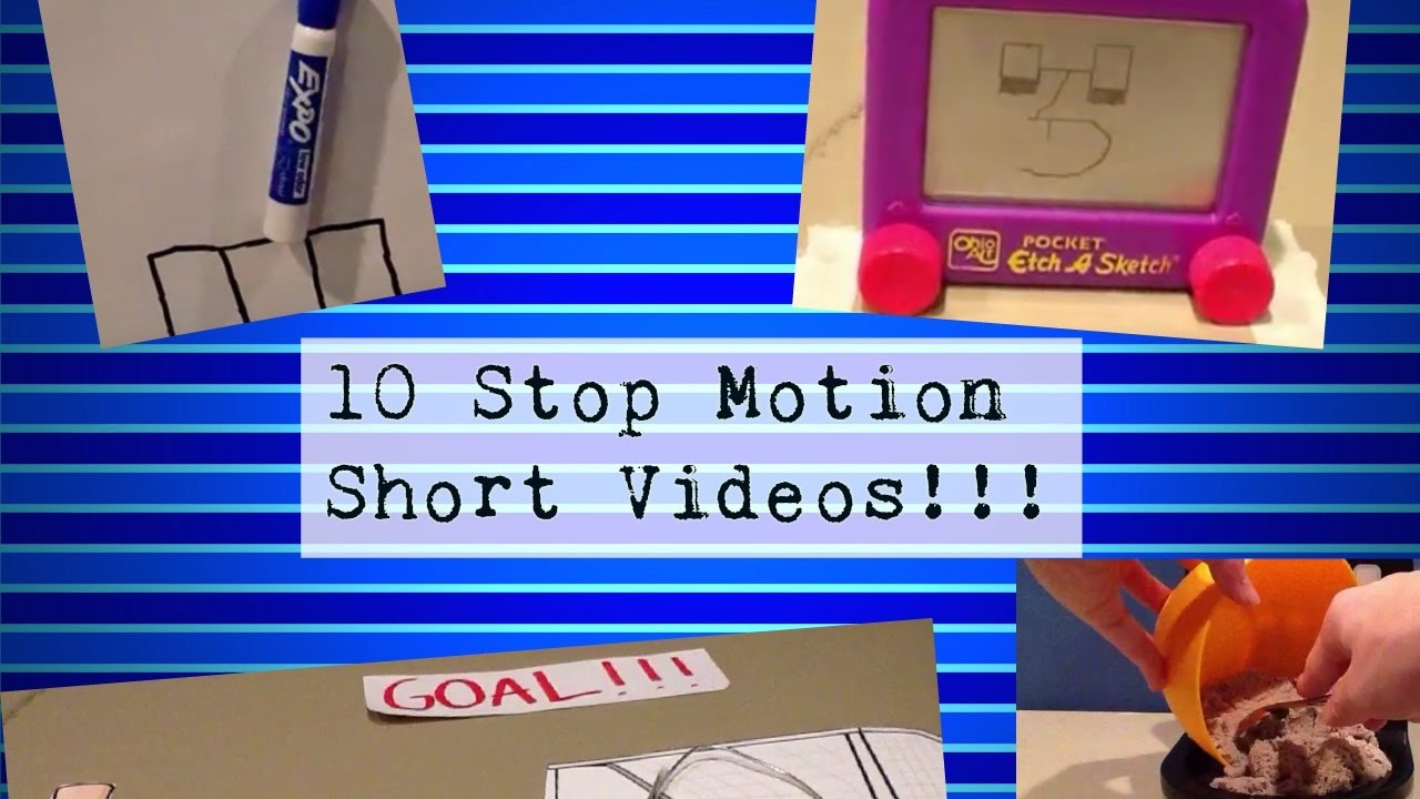 10 Short Stop Motion Videos Compilation! (#10 is AWESOME!) - YouTube