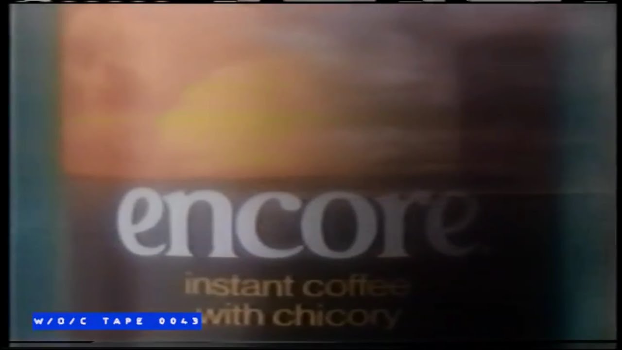 Encore Instant Coffee Commercial - 1989 - YouTube
