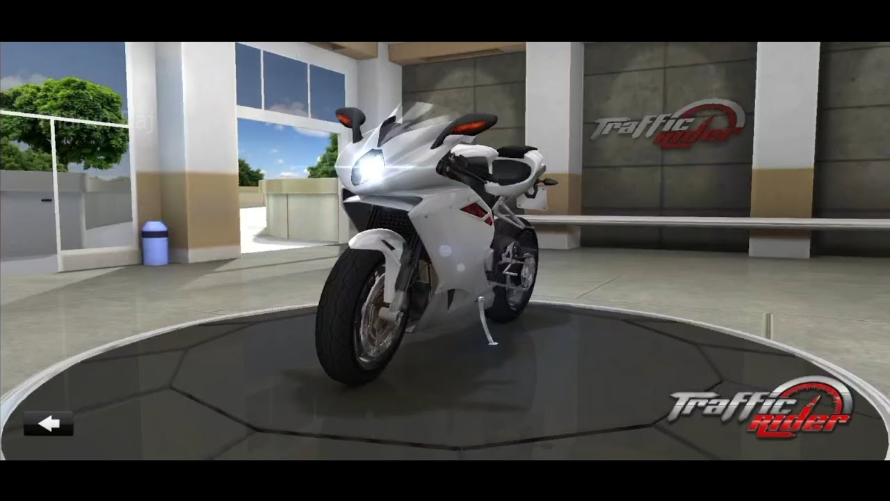 AGS 4F (MV Agusta F4 ) bike ridding into traffic on endless mode ...
