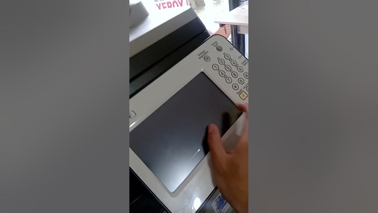 Canon 400if Clear Error E000020-0000 - YouTube