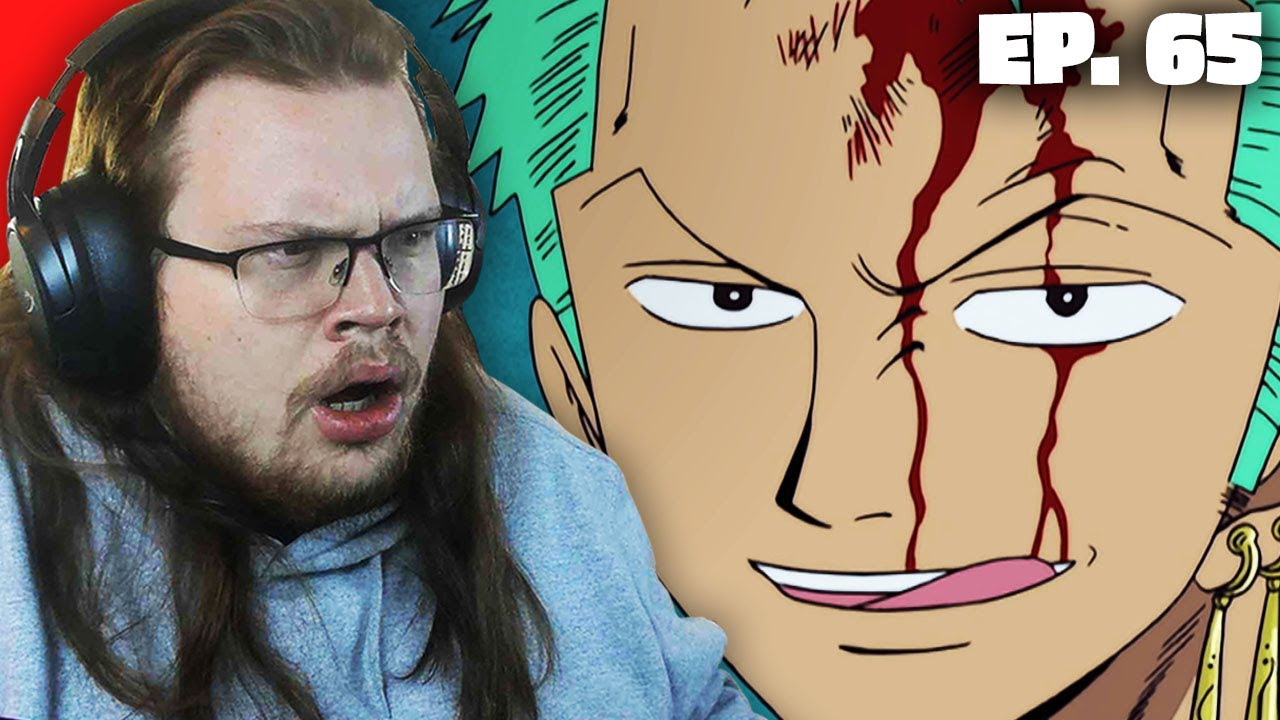 One Piece ep 65 REACTION! | ZORO IS AN ABSOLUTE LEGEND! - YouTube