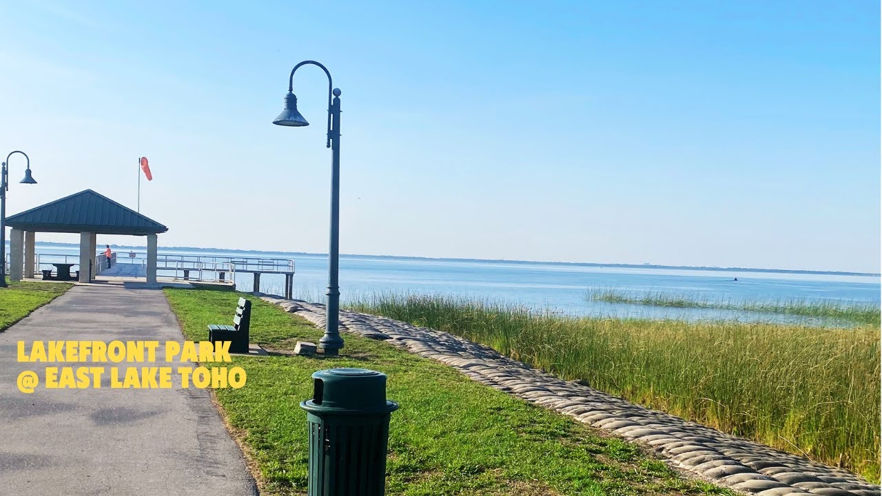 Lakefront Park and Lakefront Beach in St Cloud, FL - YouTube