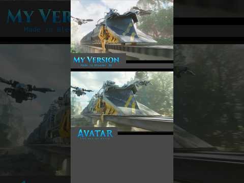 I Made Avatar 2’s CGI in Blender – You Won’t Believe This! #cgi #vfx #avatar #blender