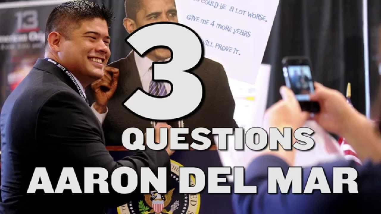 3 Questions: Aaron Del Mar - YouTube
