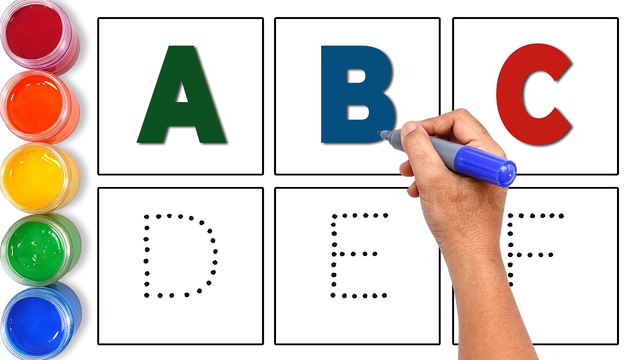 Abc Dotted Tracing, English Alphabet Writing, Preschool learning # ...