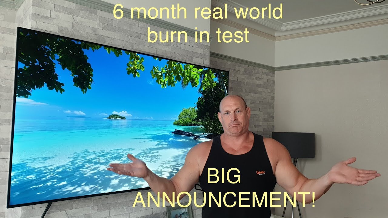 LG OLED burn in test after 6 months (2300 hours) of real world usage ...