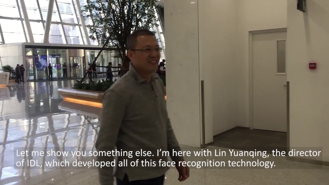 Face Recognition demo - Baidu's face-enabled entrance - YouTube