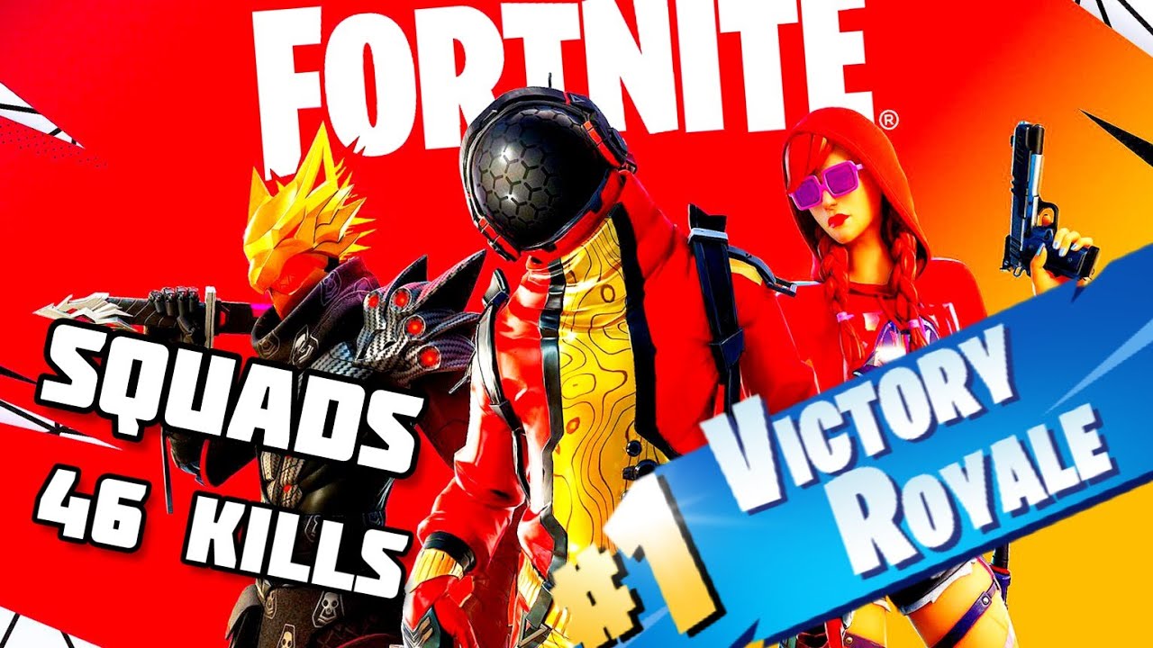 46 Kill Squads Game In Fortnite Chapter 4 - YouTube