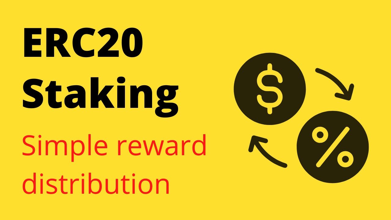 Simple ERC20 Staking with Rewards - YouTube
