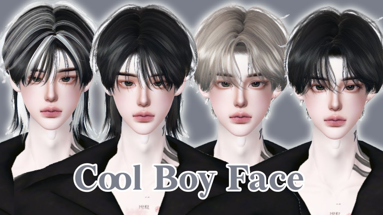 Zepeto Face Tutorial Cool Boy Face [ Oplas Zepeto ] Zepeto Boy Face ...
