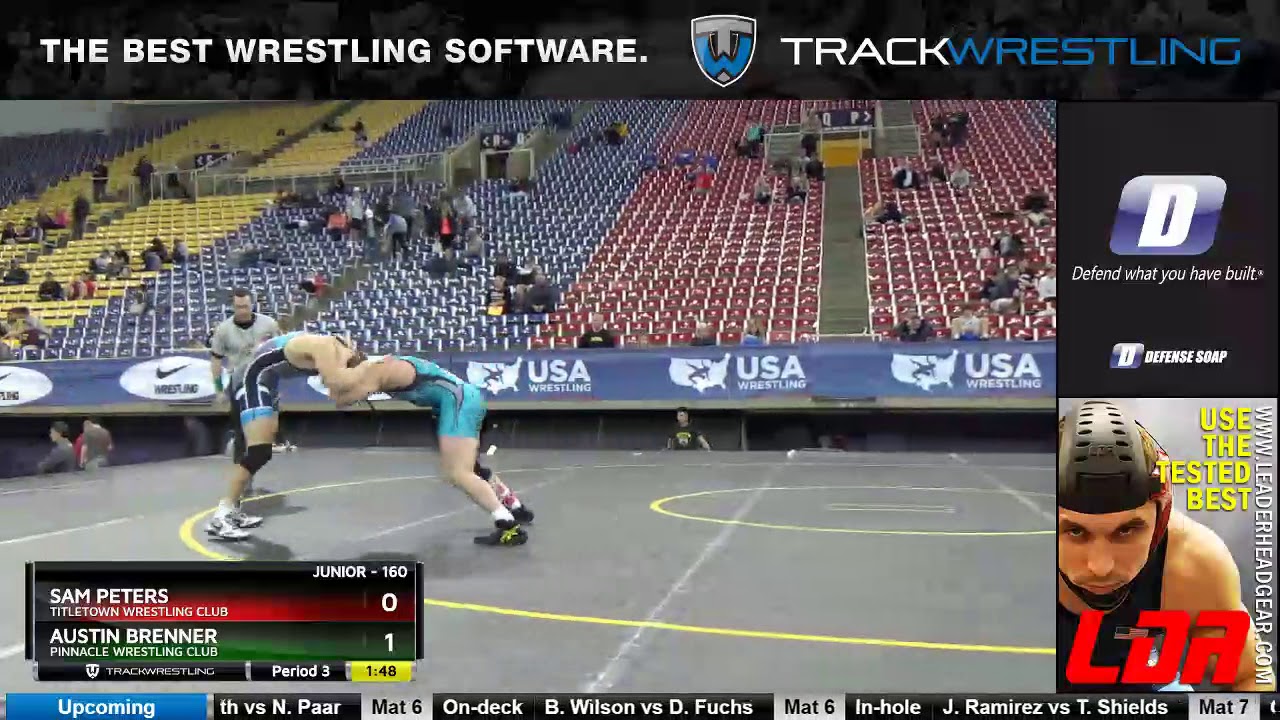 Junior 160 Austin Brenner Pinnacle Vs Sam Peters TitleTown Wrestling ...