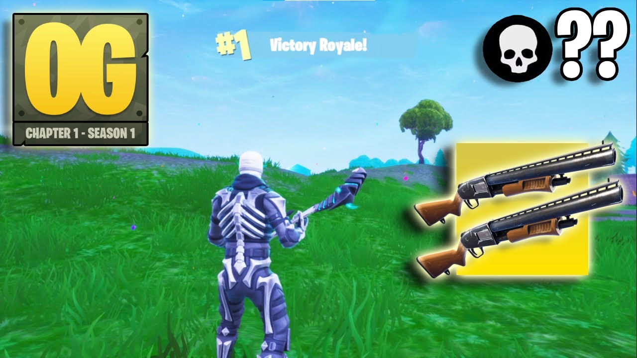 Fortnite Chapter 1 OG Gameplay | Mouse and Keyboard - YouTube