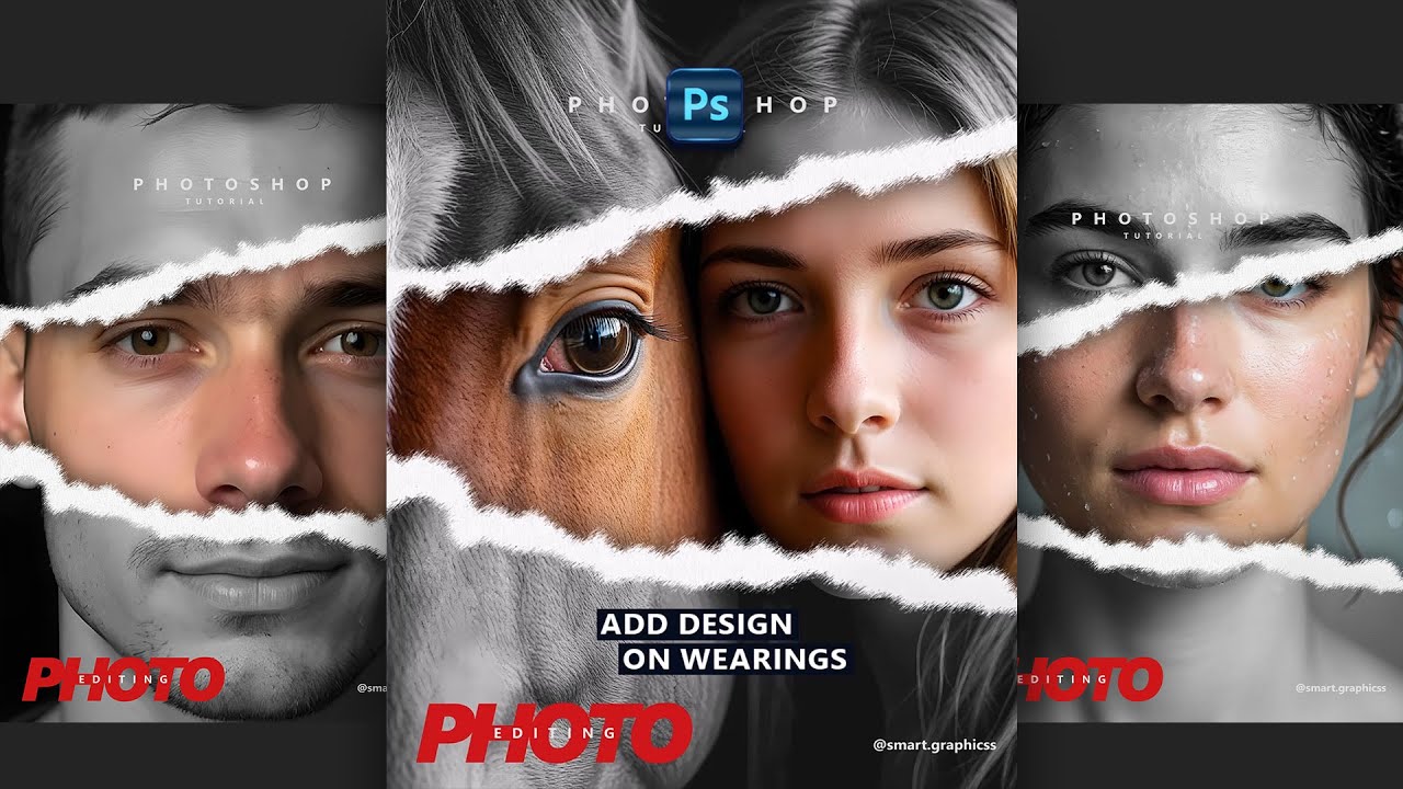 Paper Cut Effect Photo Editing Tutorial in Photoshop for beginners ...