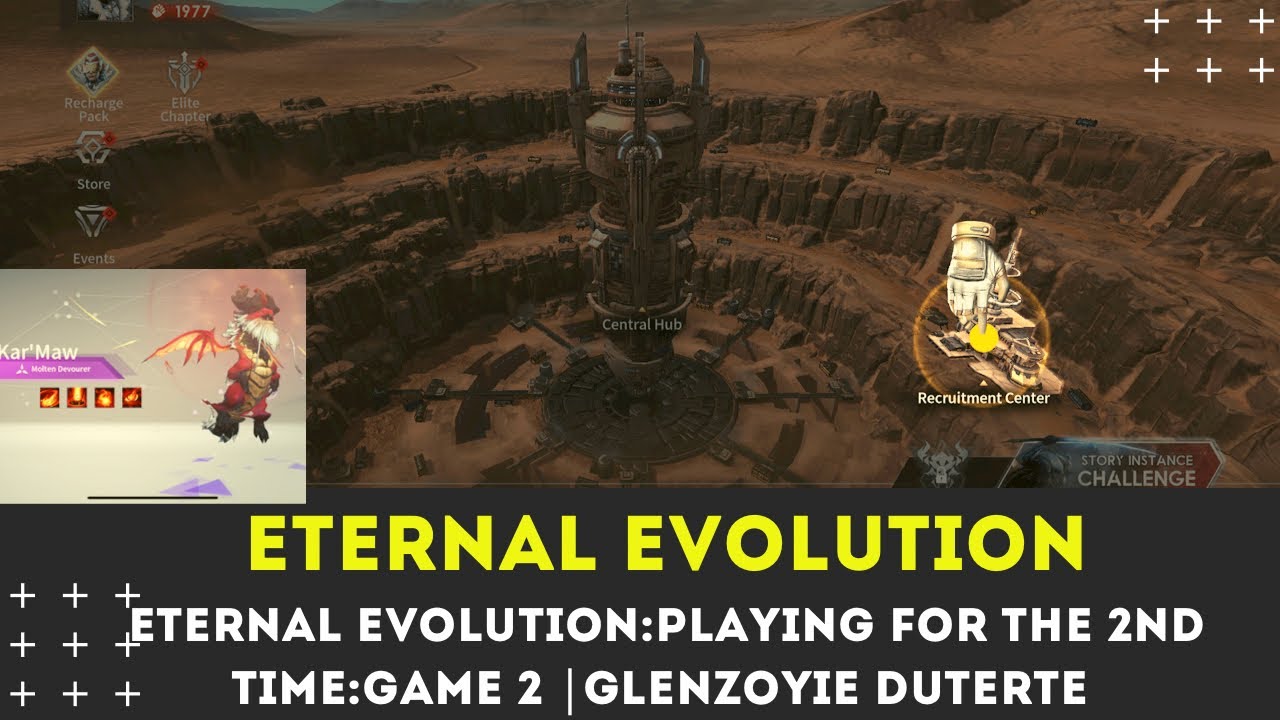 ETERNAL EVOLUTION:Playing For the 2nd time:Game 2 |Glenzoyie Duterte ...