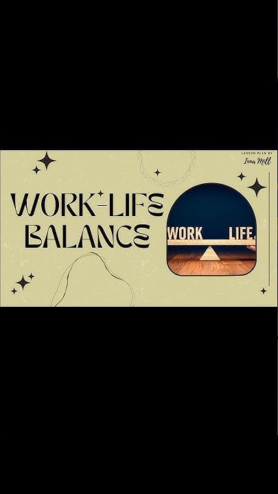 Work-Life Balance engaging ESL lesson / Reading class / ESL B1 - YouTube