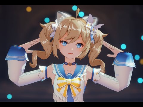 【Genshin Impact MMD／UE5】 Barbara Catgirl / Say So #shorts