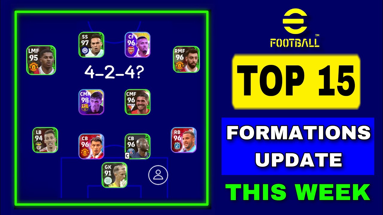 how to get 4114 formation in efootball |how to get 424 formation in ...