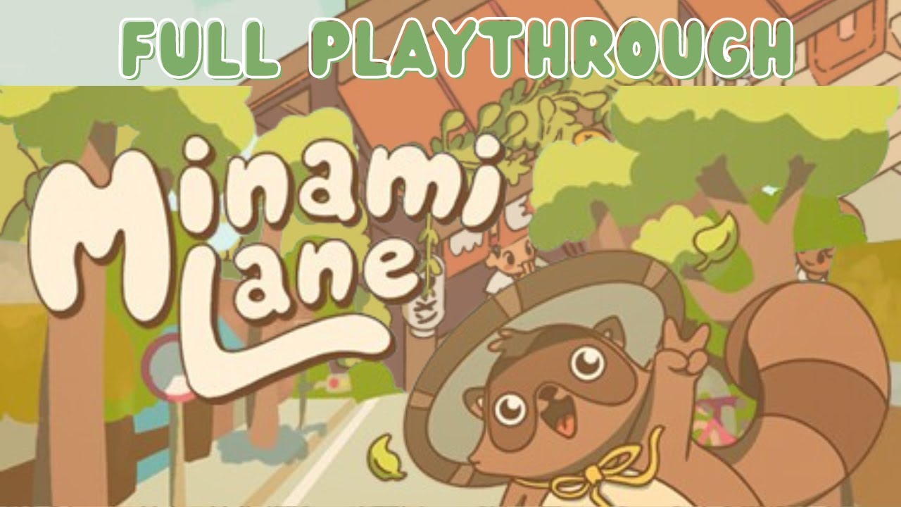 The BEST cosy game of 2024? 🍜🌾🐾 Minami lane full playthrough of sandbox ...