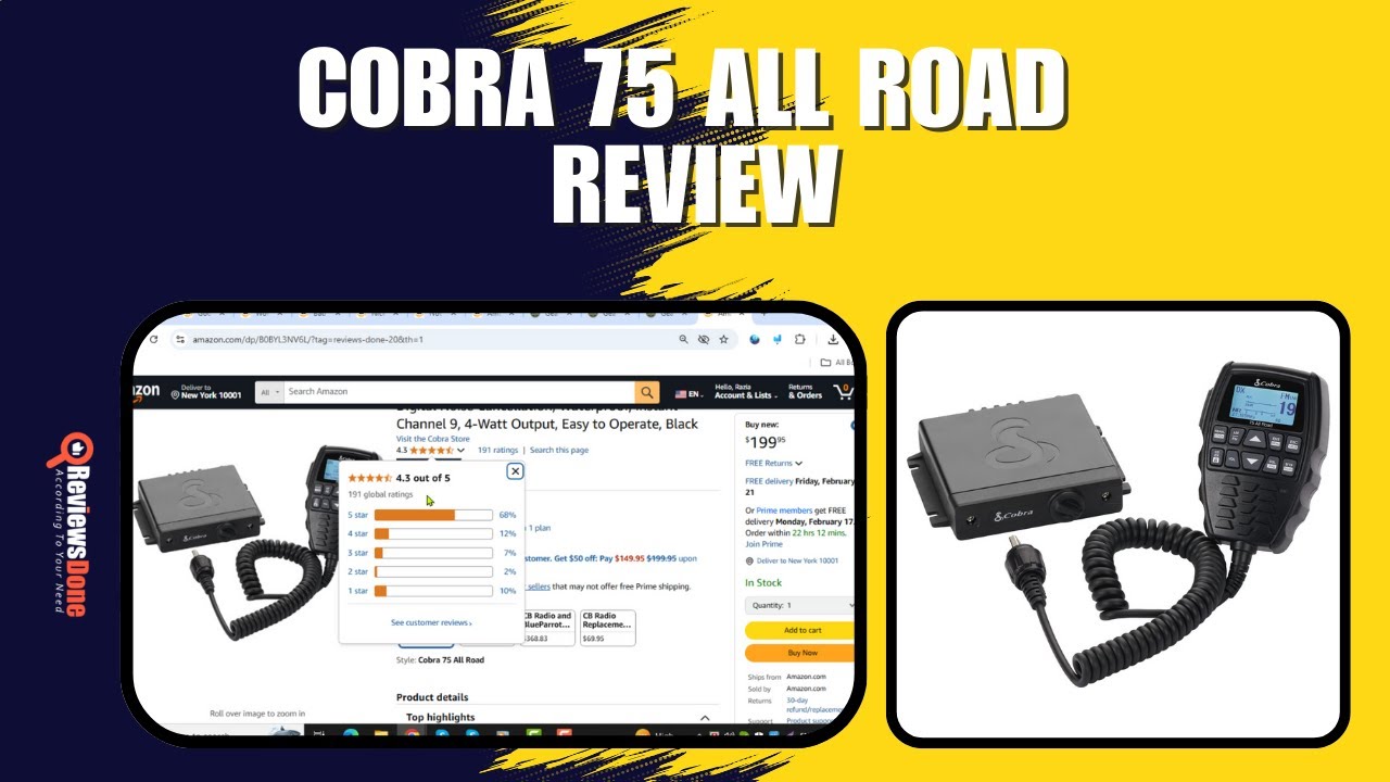 Cobra 75 All Road Review - Features You Need to Know - YouTube