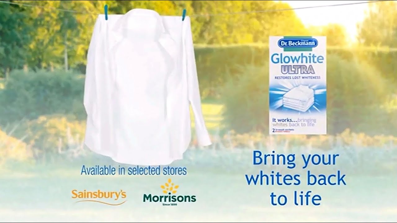 2018: Dr Beckmann Glowhite Ultra [Dingy Whites] - YouTube