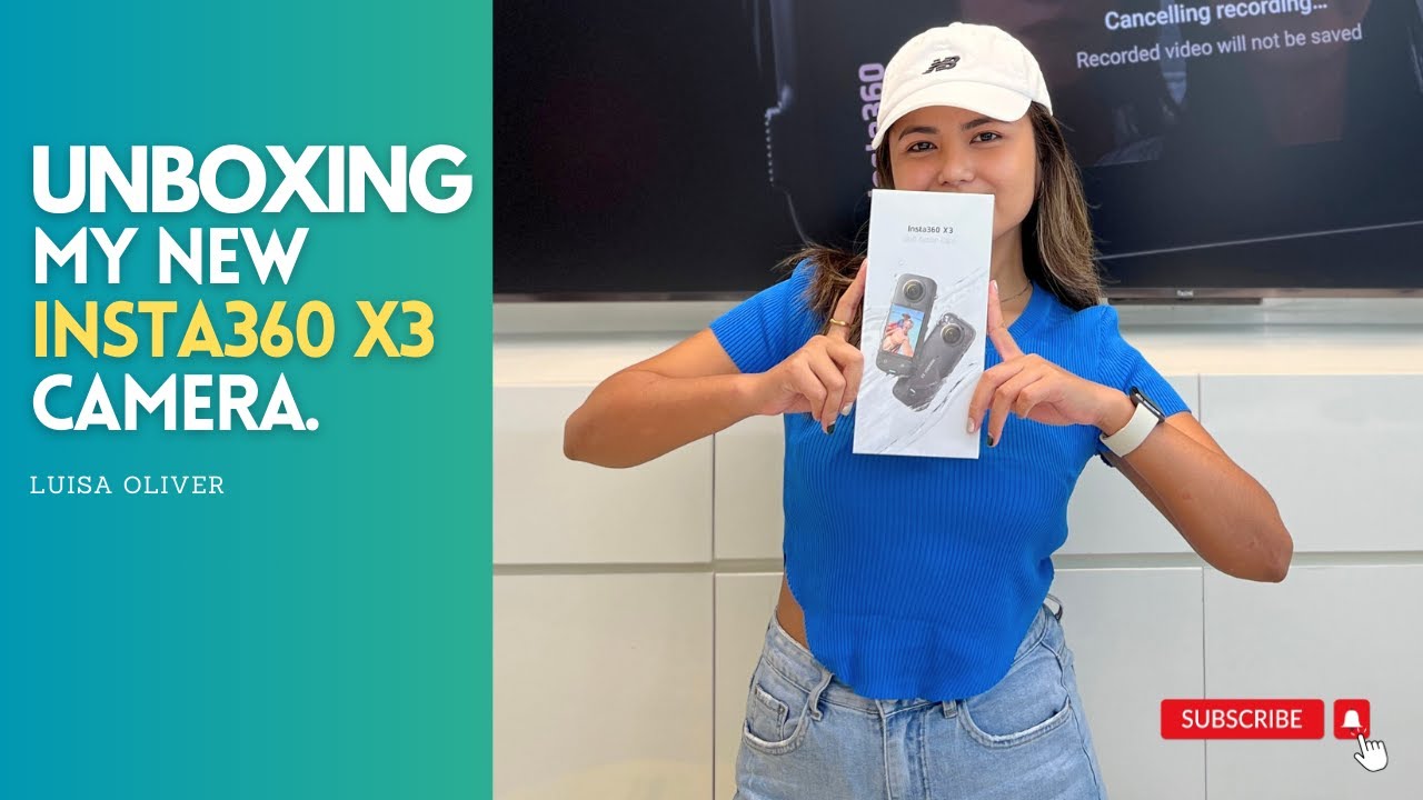 INSTA360 X3 360 ACTION CAMERA UNBOXING 📸🙀 (What's in the box + Sample ...